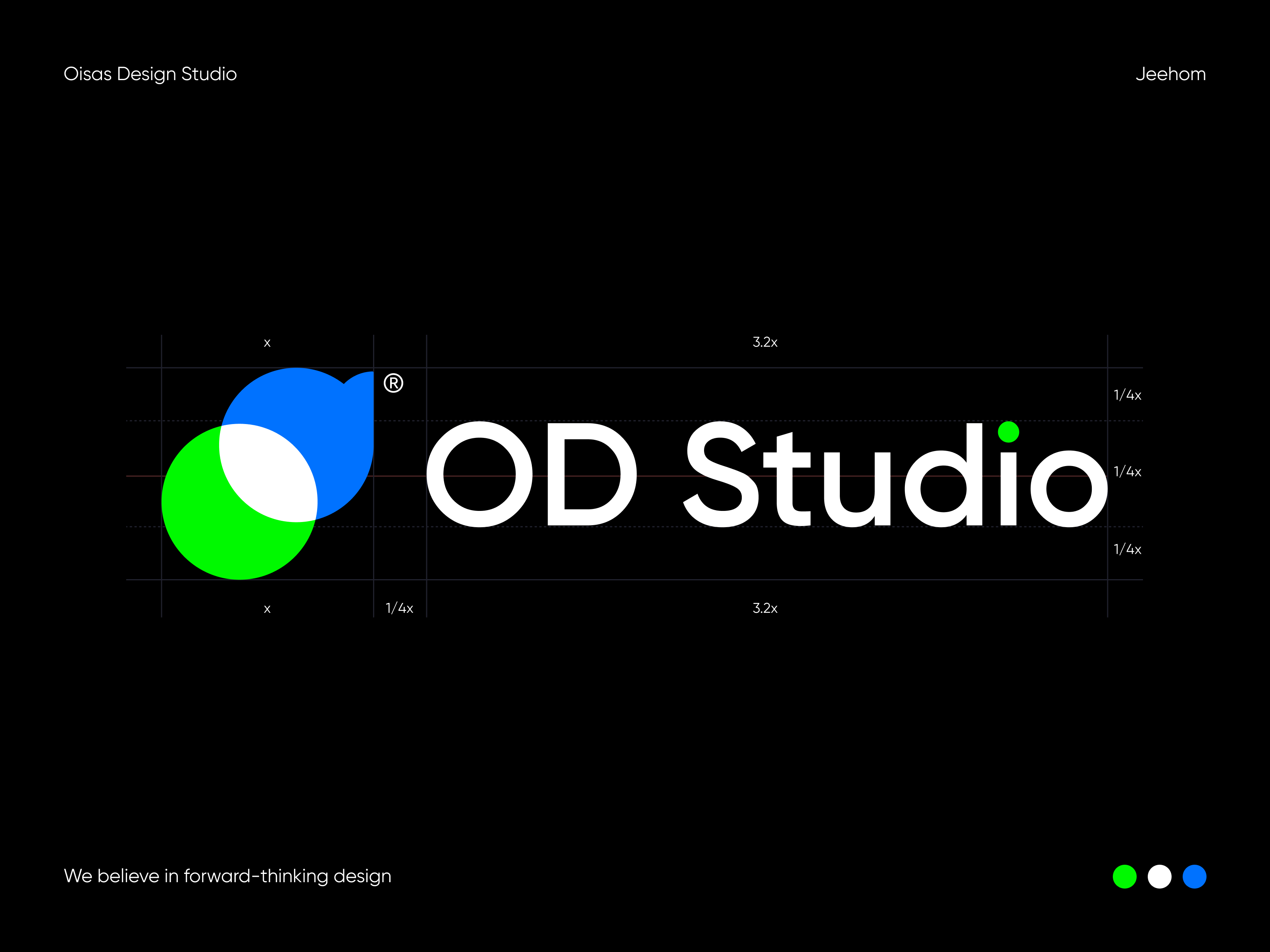 Branding: OD studio logo design, visual identity by Jim ØDStudio for OD Studio on Dribbble