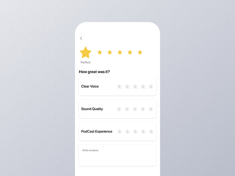 Review Mobile App Ui By Ui Ants On Dribbble