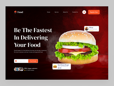 Food Ordering Website designs, themes, templates and downloadable ...