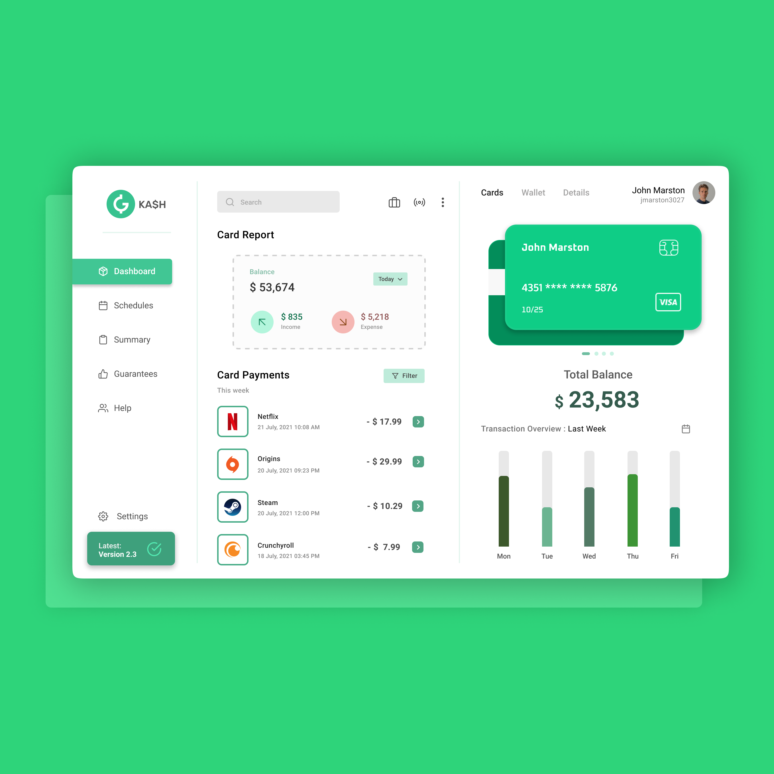 Credit/Debit Card Web UI by The Noobsters on Dribbble