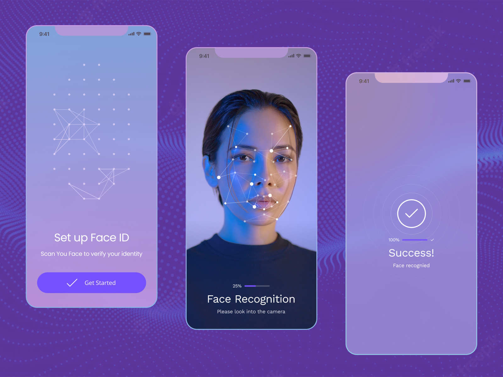 Face ID by Ivan Suprun on Dribbble
