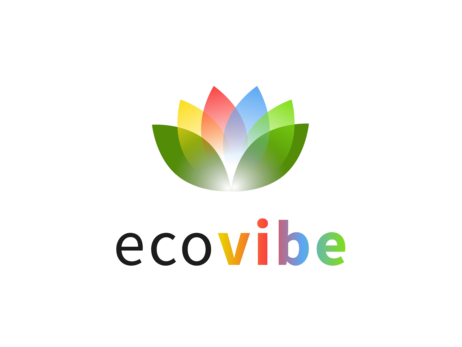 Eco Vibe Logo Design by Vimal Anand on Dribbble