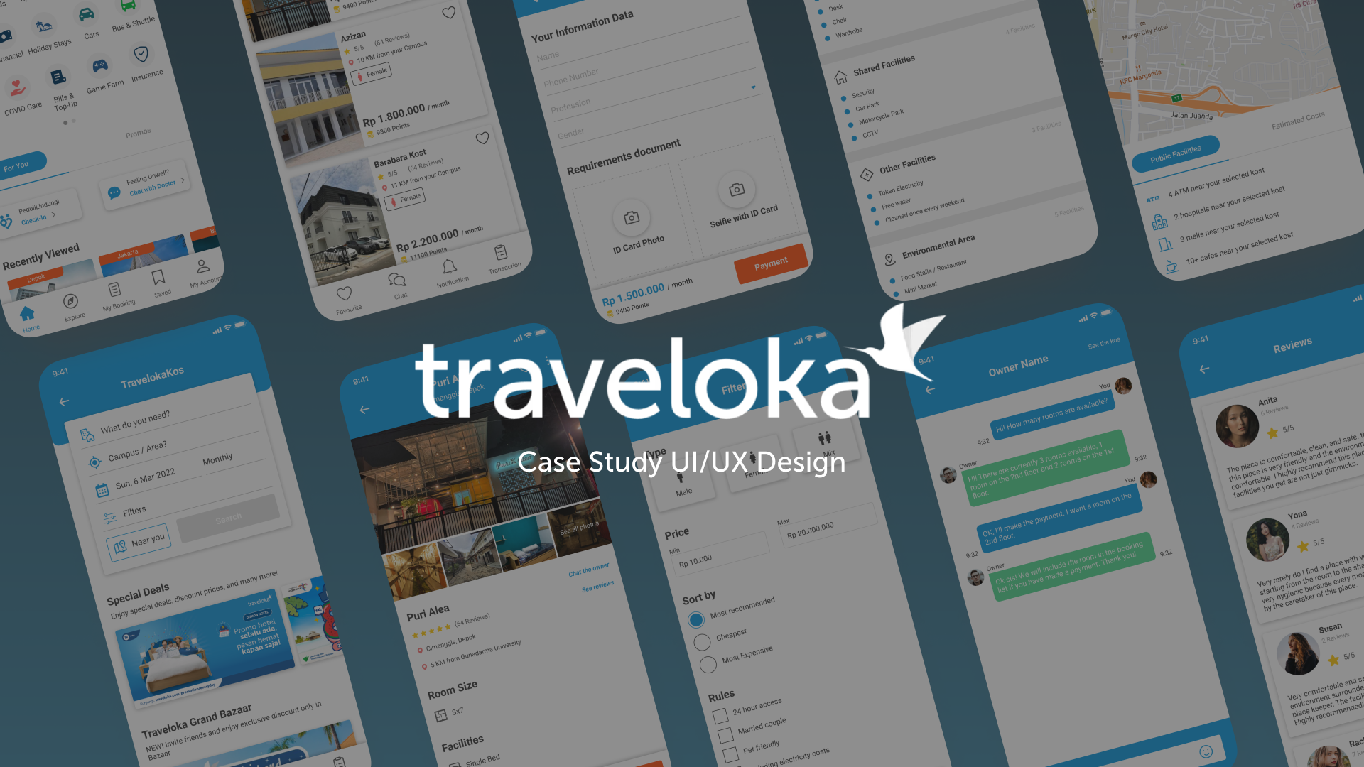 Case Study UI/UX Design (Traveloka) by Fadhli Ardiansyah on Dribbble