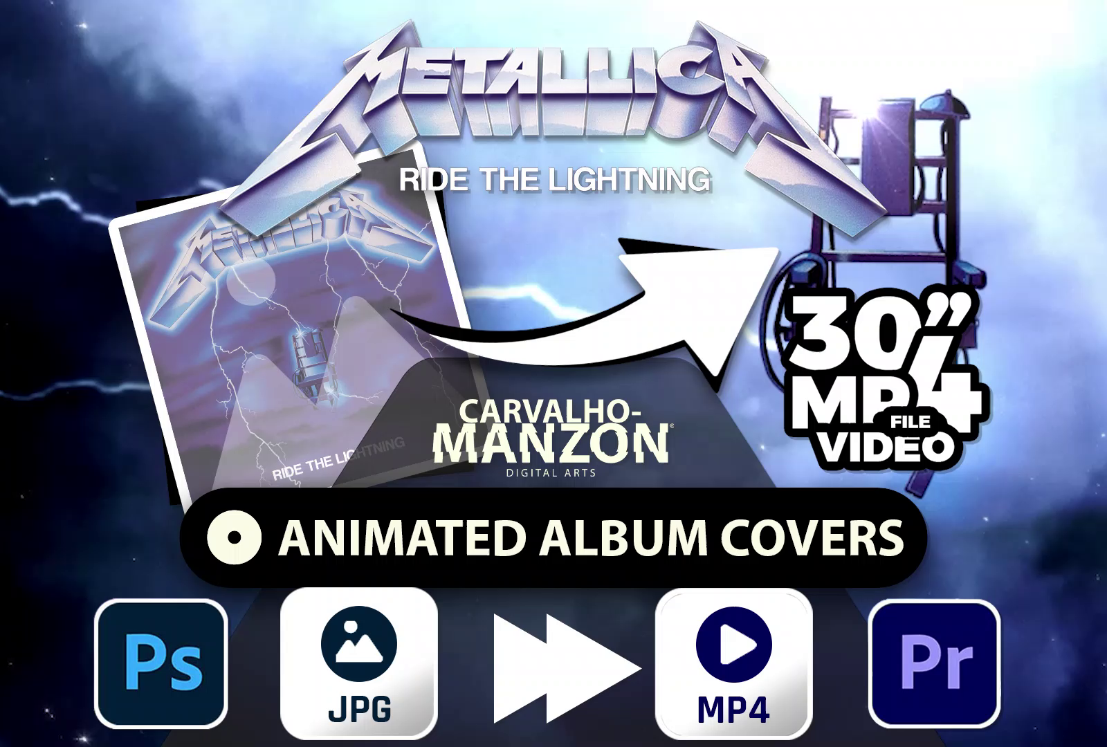 Cover Art Animation Service by MANZON, Bruno Carvalho on Dribbble
