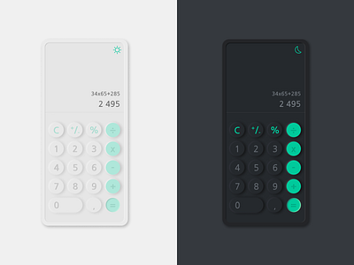 Minimalism Neumorphism designs, themes, templates and downloadable ...