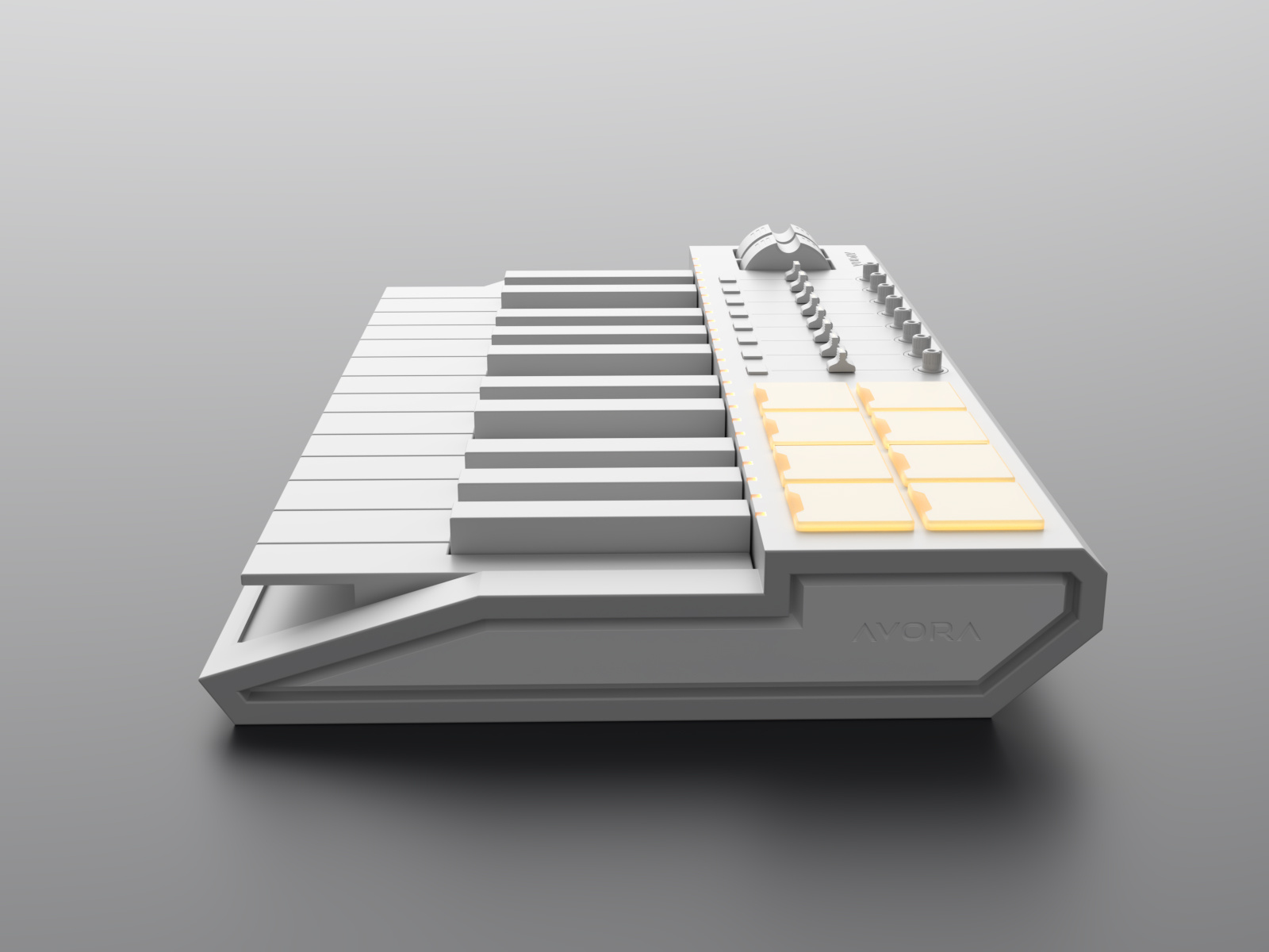 Avora 3d Keyboard by Timothy Boros for Heyo on Dribbble