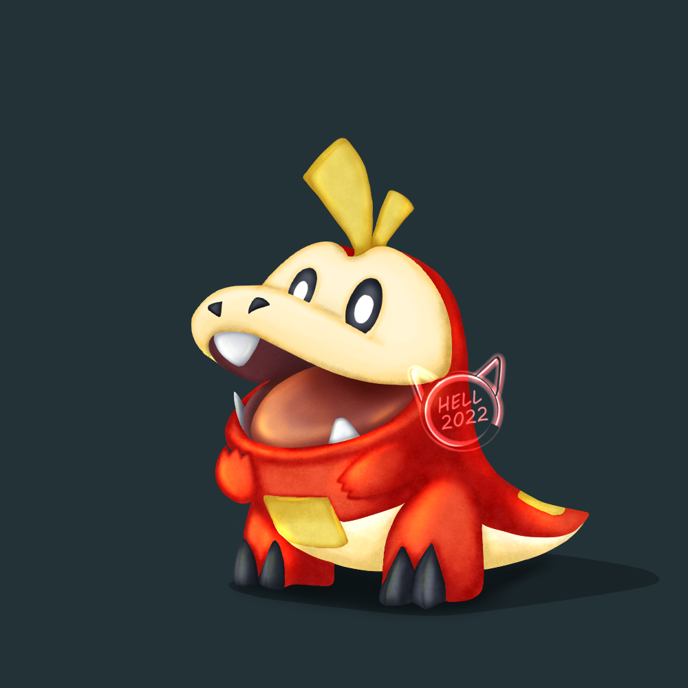 Pokemon,(Fuecoco) by Hell on Dribbble