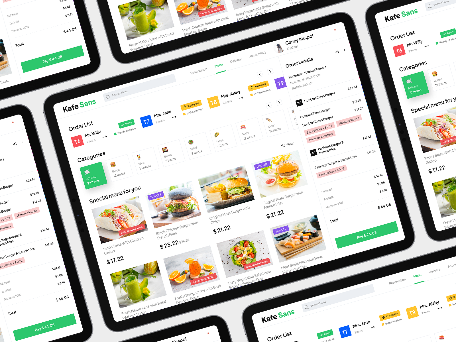 SanPOS - Restaurant POS System by Rizki 🌱 for Sans Brothers on Dribbble