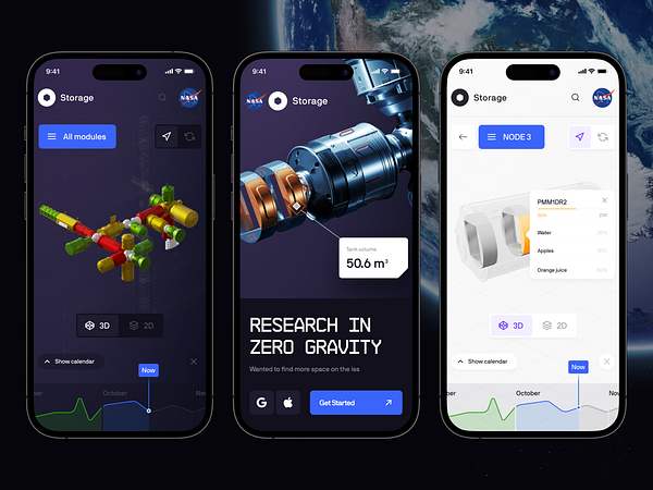 NASA ISS - Management Interface by Lay on Dribbble