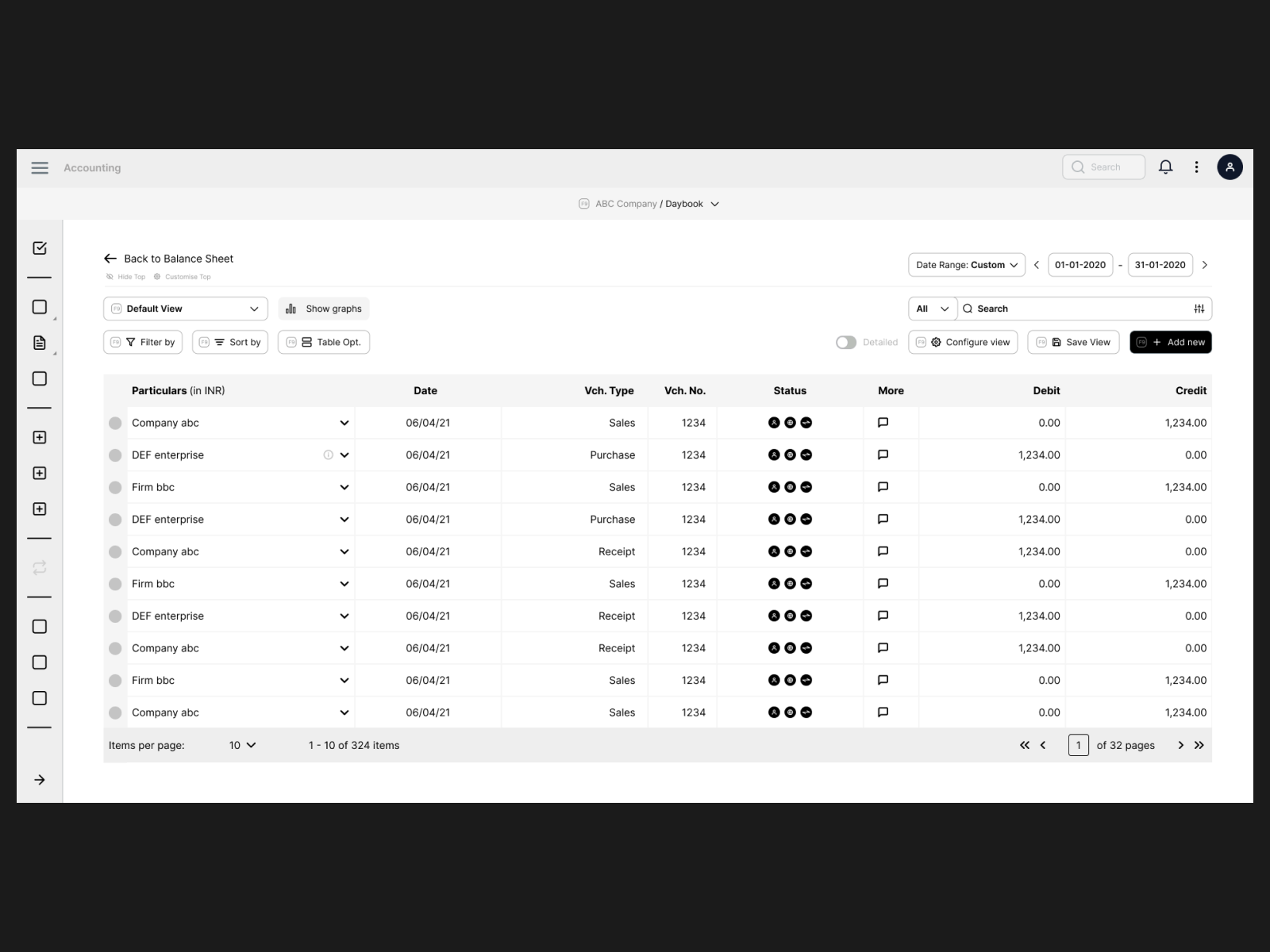 Accounting - Wireframe by Ivon Stoilov on Dribbble