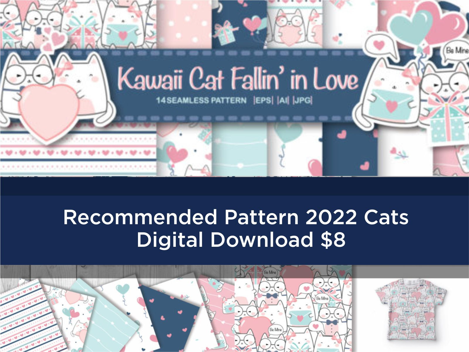 Recommended Pattern 2022 Cats by Digital Solution on Dribbble