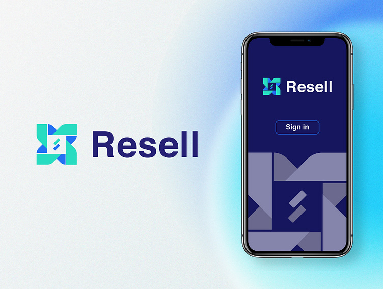 Resell modern logo by Mainul Hasan | Creative Logo Designer for ...