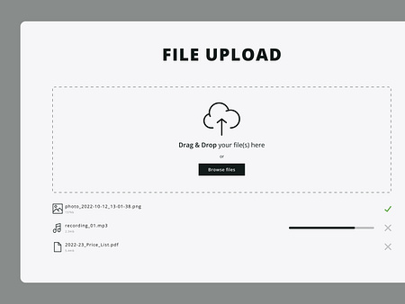 File Upload designs, themes, templates and downloadable graphic ...