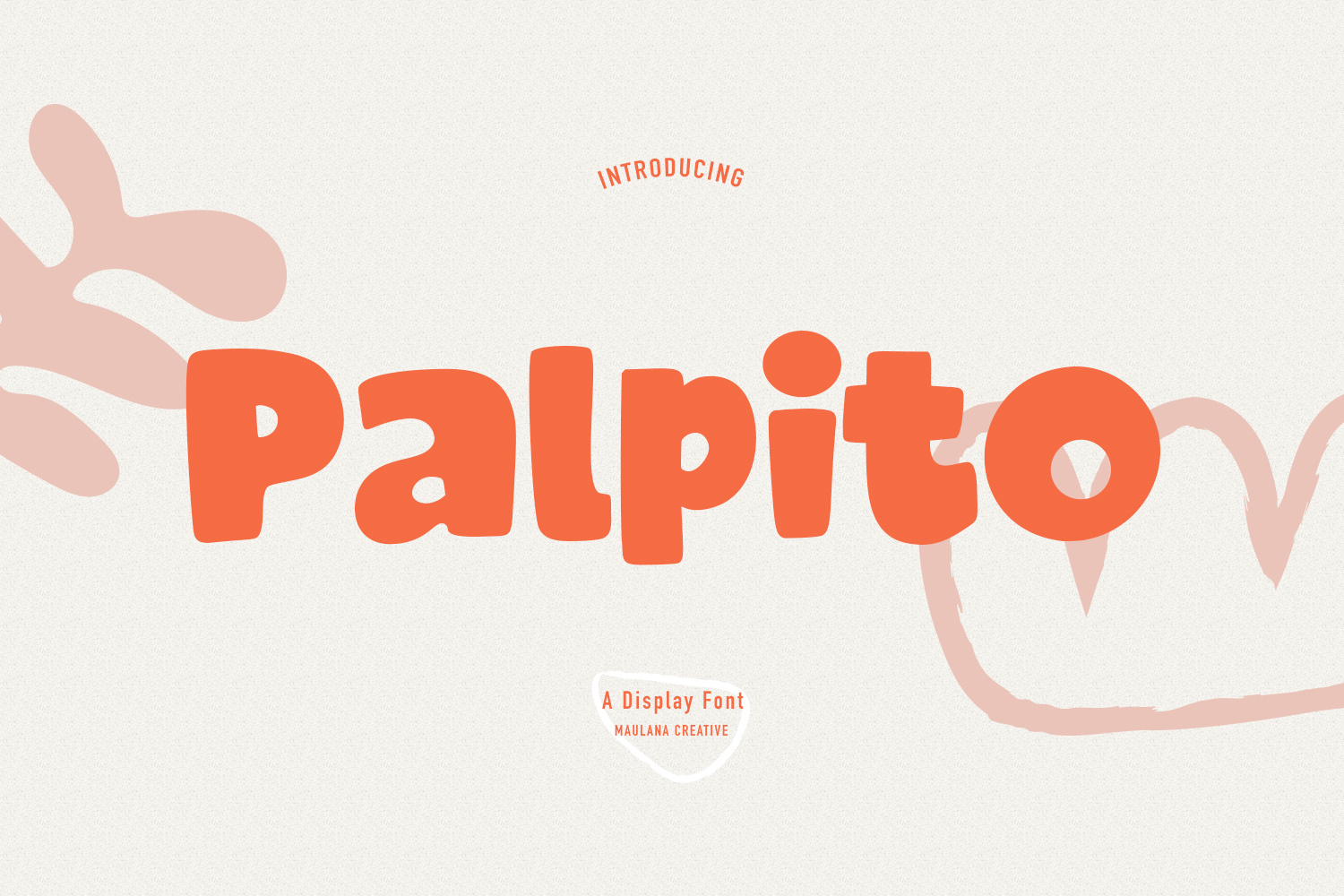 Palpito Handwritten Display Font by Maulana Creative on Dribbble