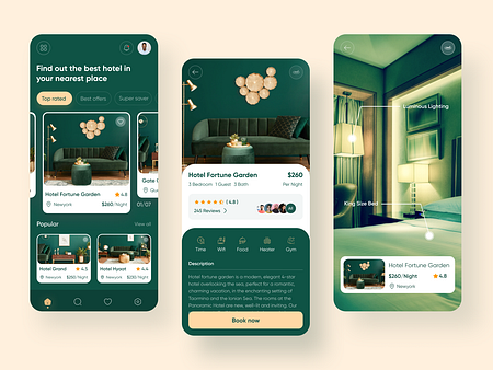 Browse thousands of Hotel Booking App images for design inspiration ...