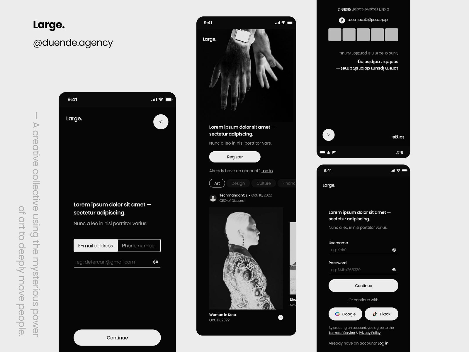 Large Androidios App Onboarding Screens By Duendeagency On Dribbble