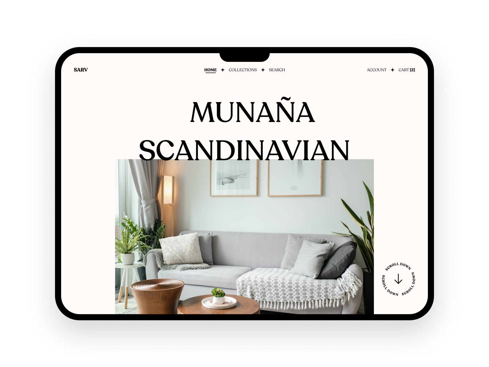 Sarv Homepage by frame 56 on Dribbble