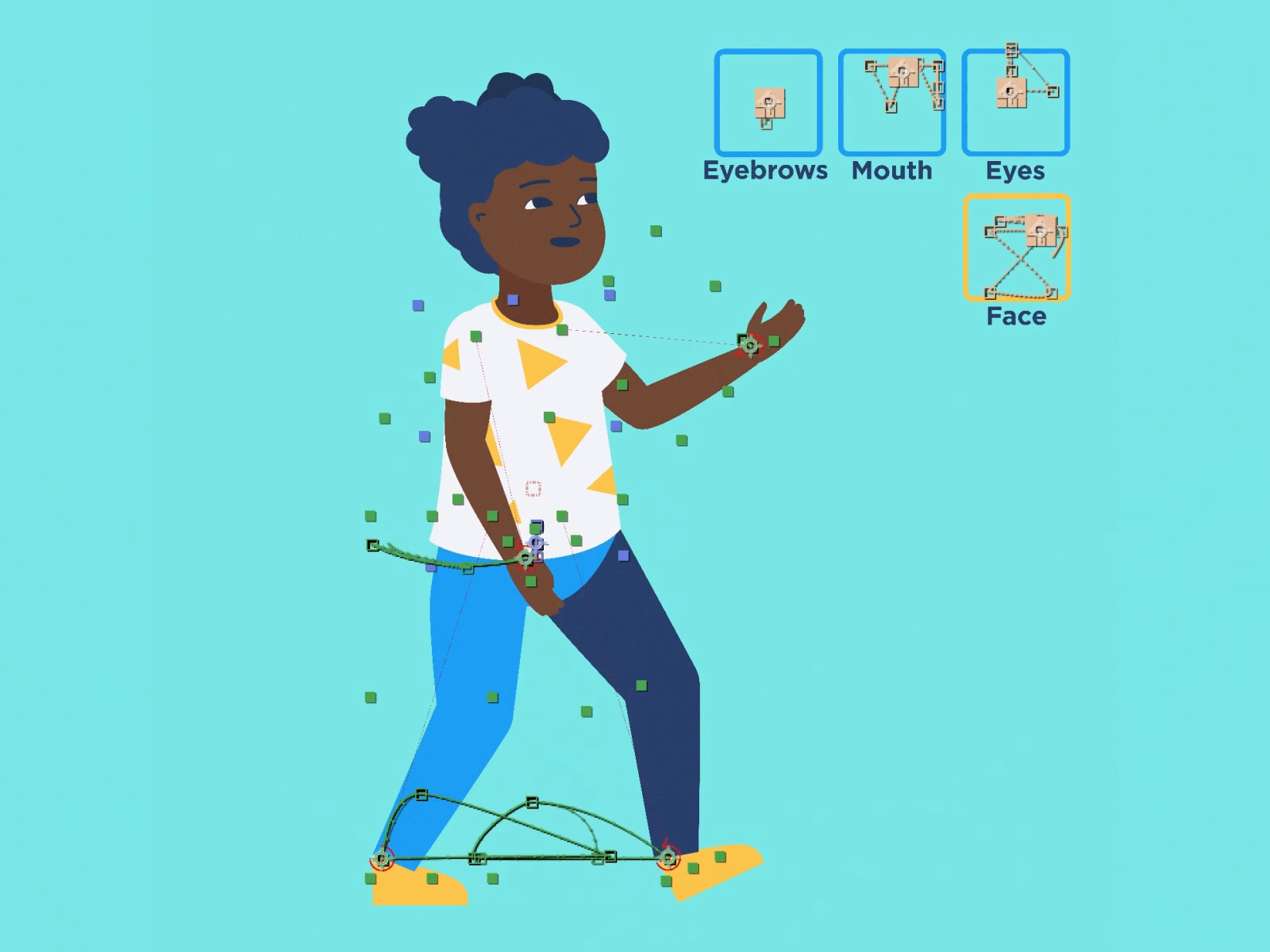 Character Rig by Hill Motion on Dribbble