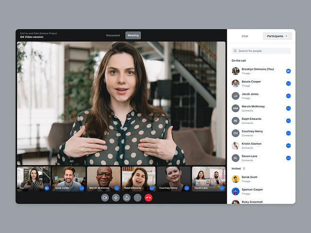 Browse thousands of Video Call images for design inspiration | Dribbble