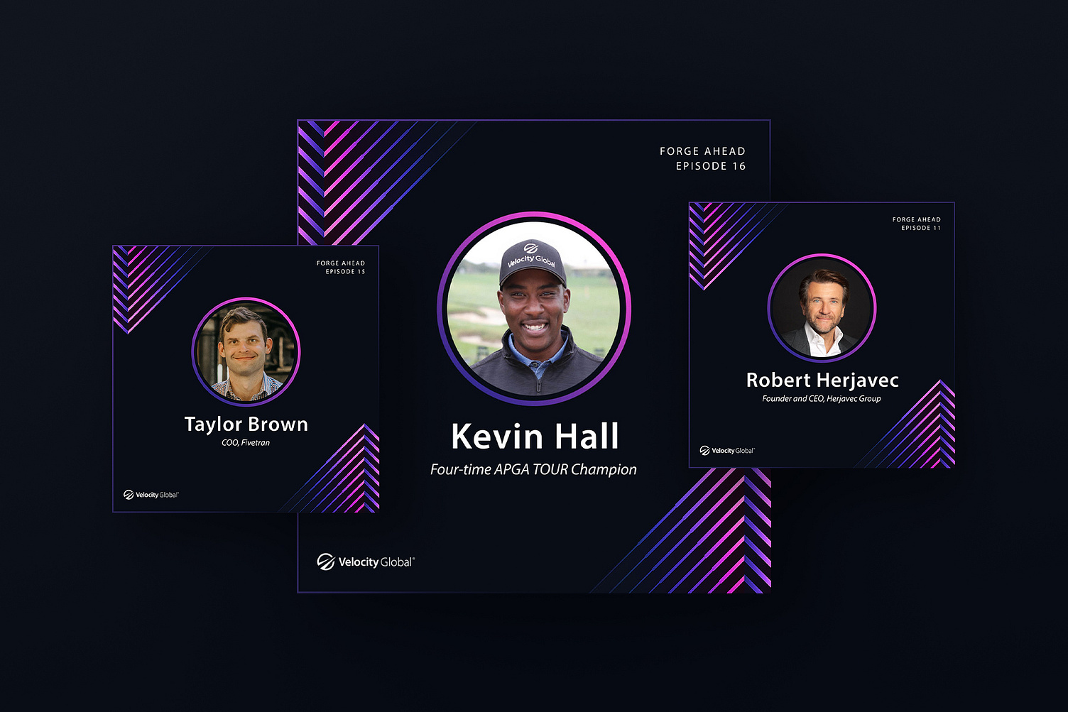 Forge Ahead — Episode Templates by Art for Audio on Dribbble