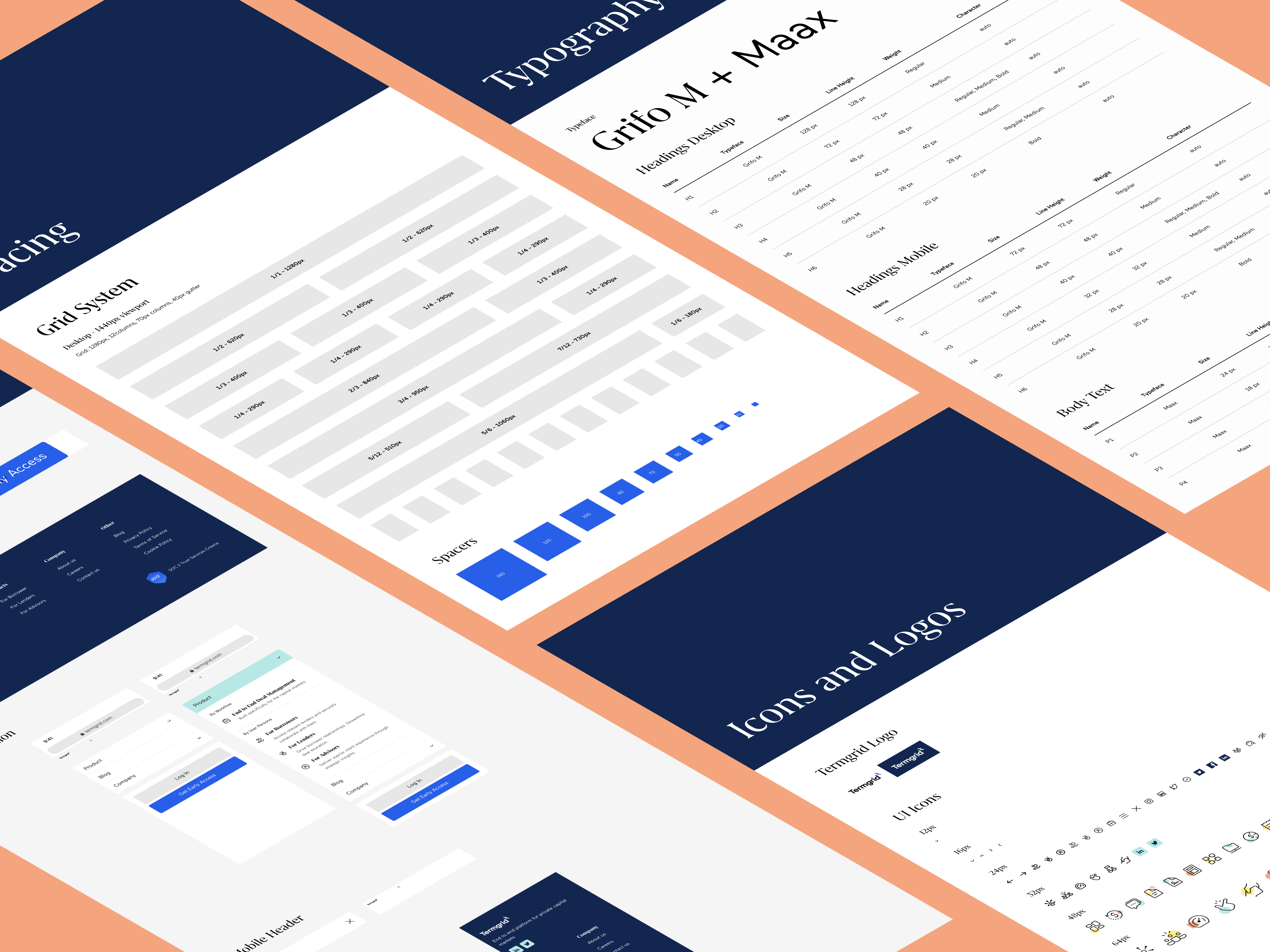 Termgrid - Case Study 2 by Max Panchyk for Balkan Brothers on Dribbble