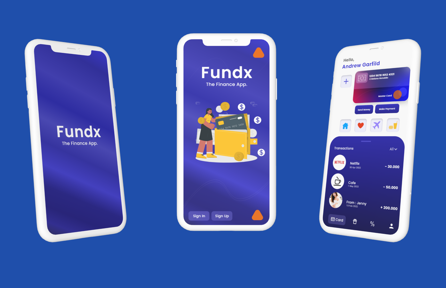 Fundx - The Finance App UX Design by Romy Khatri on Dribbble