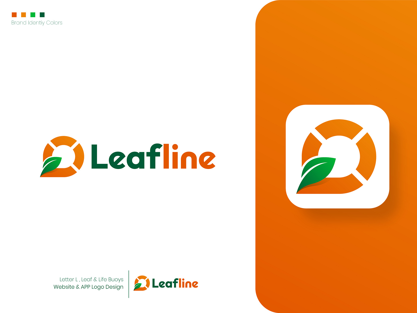 Leafline Website & App Logo Design Startup Company by Kibriya Sabbir on ...