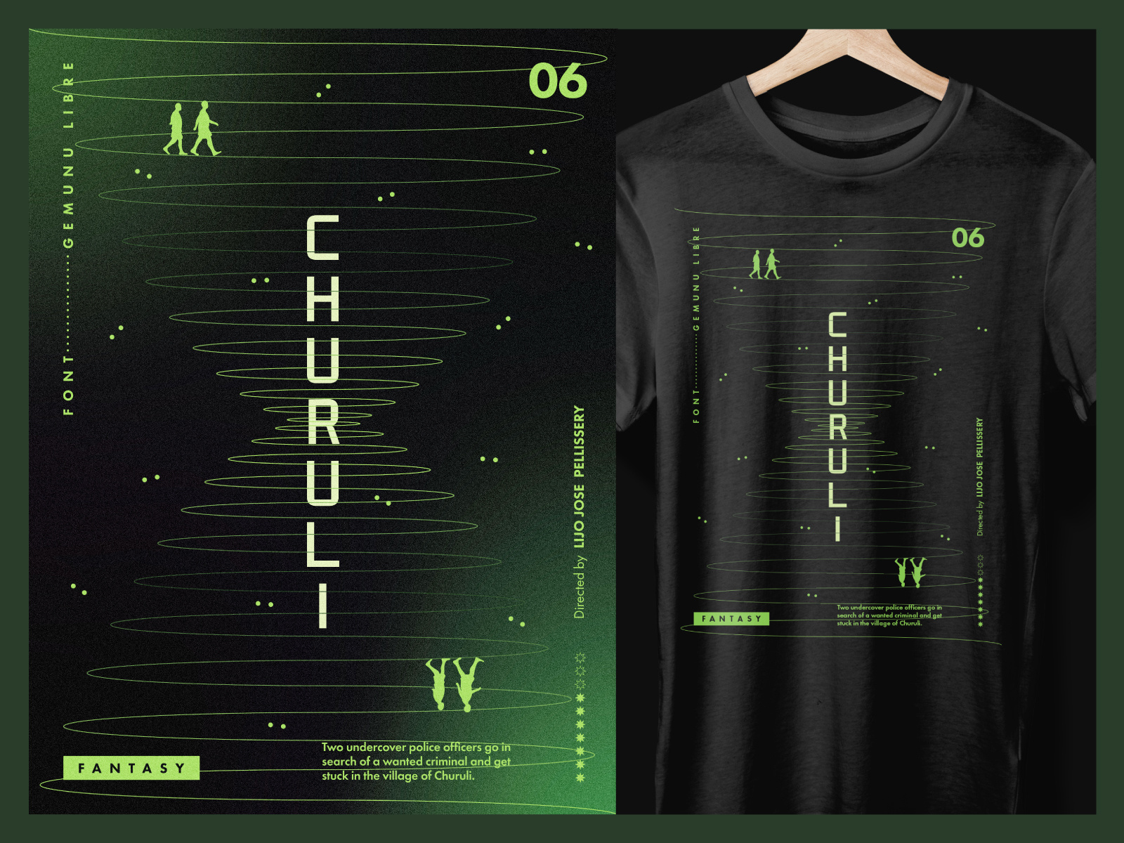 Minimal Movie Poster- CHURULI by Deligion Brand Consultancy on Dribbble