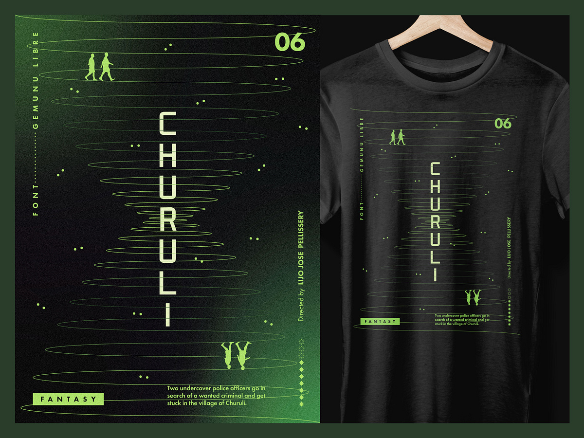 Minimal Movie Poster- CHURULI by Deligion on Dribbble