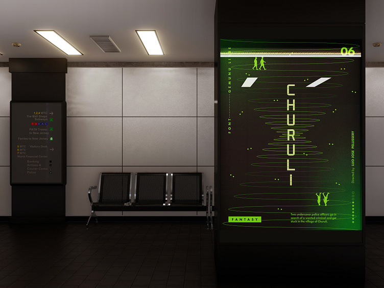 Minimal Movie Poster- CHURULI by Deligion on Dribbble