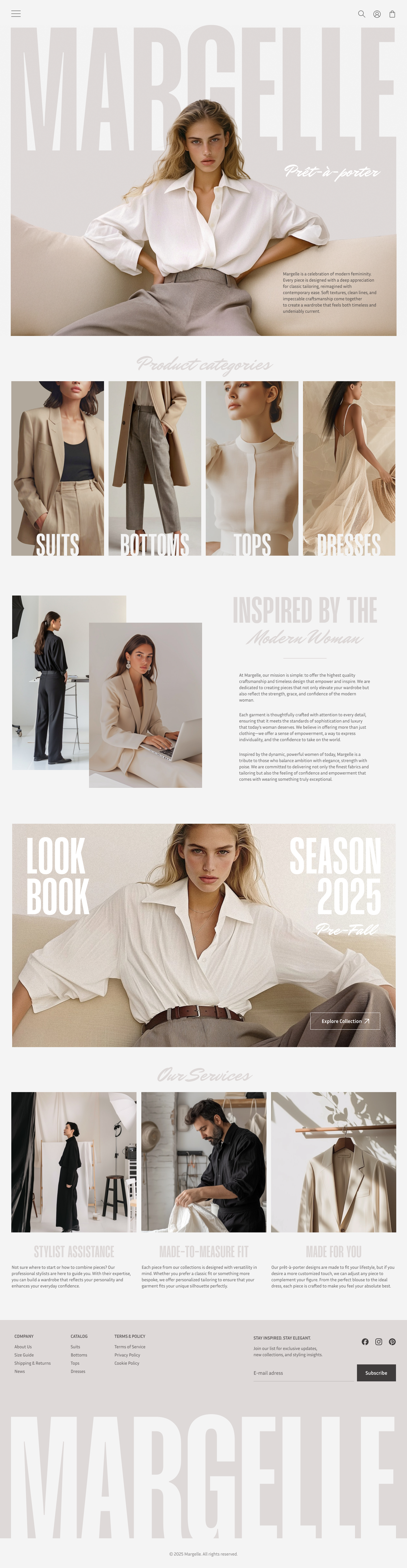 Fashion E-Commerce Website Design by Lumios Digital on Dribbble