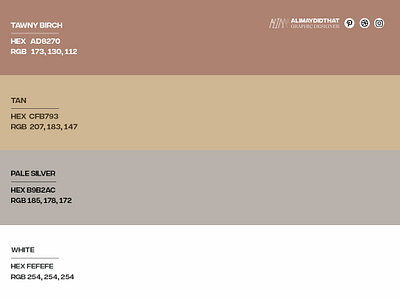 Color Palette #25 • Hex Codes & Names • ALIMAYDIDTHAT by ALIMAYDIDTHAT ...