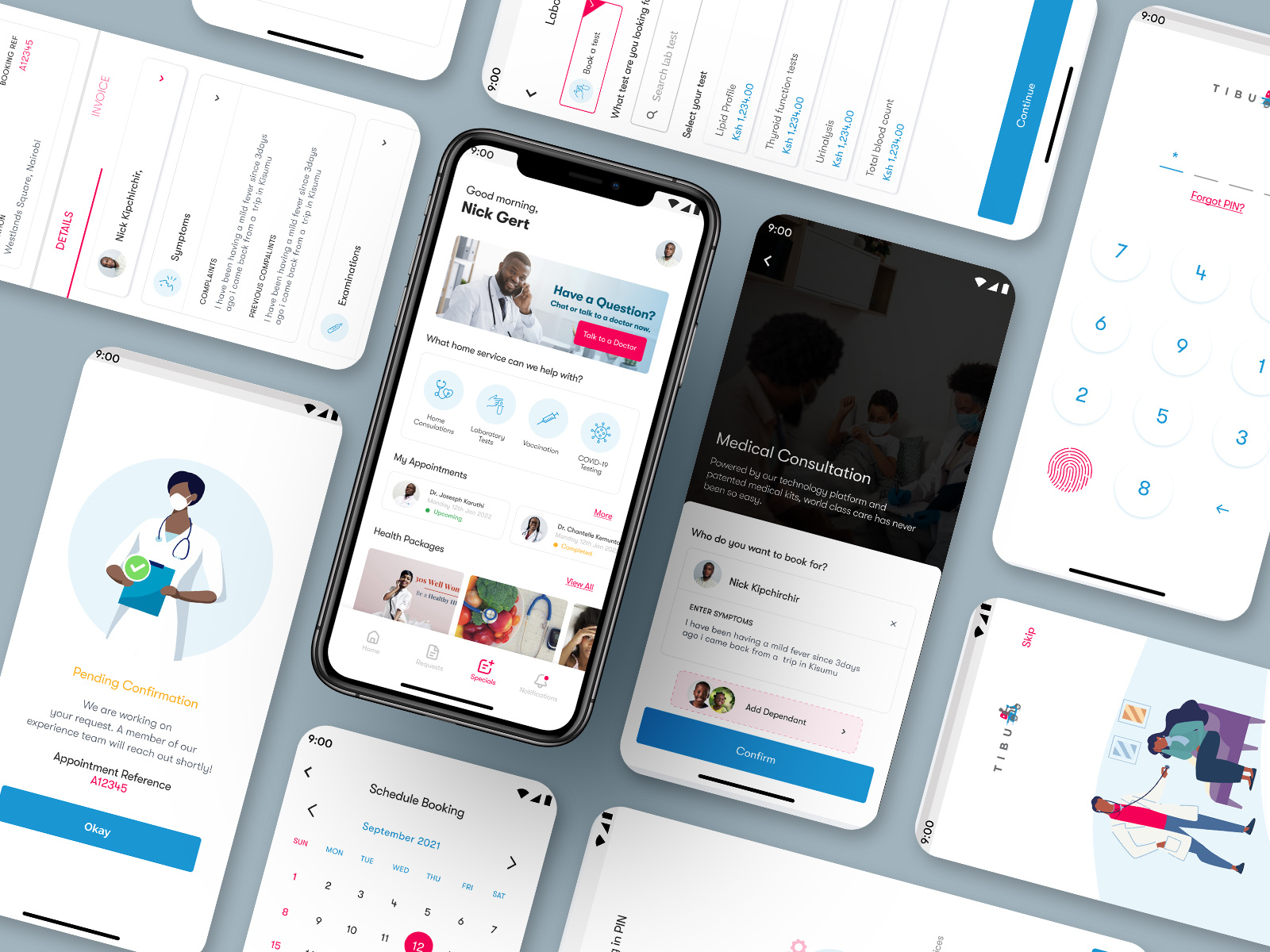 Tibu Health App by Nick Gert on Dribbble