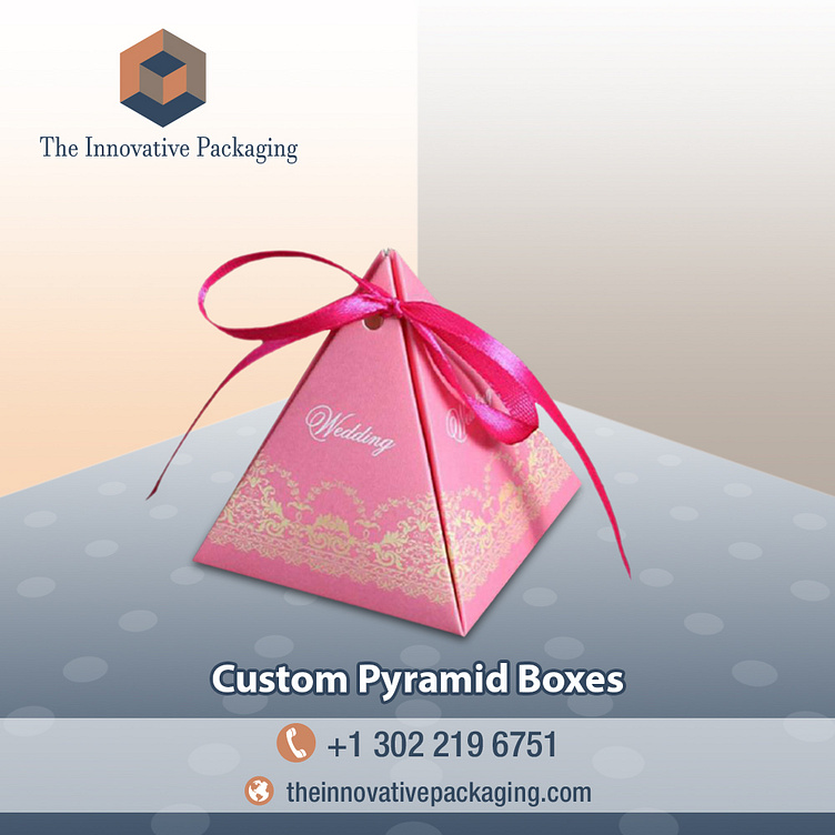 Custom Pyramid Boxes by The Innovative Packaging on Dribbble