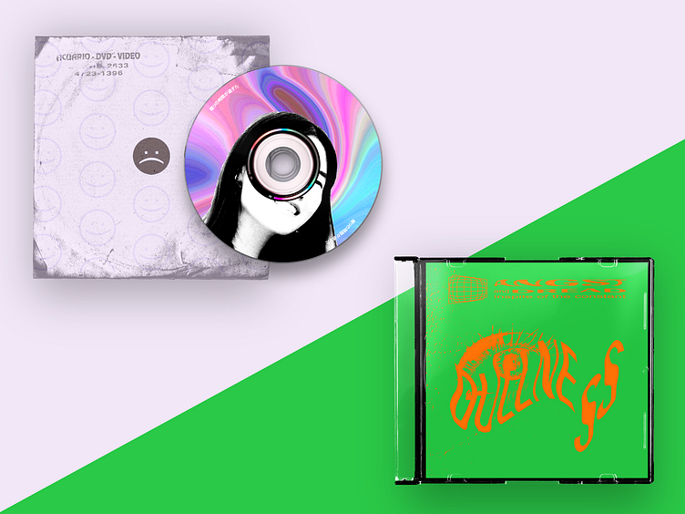 album cover work by Mateusz Pilarski on Dribbble
