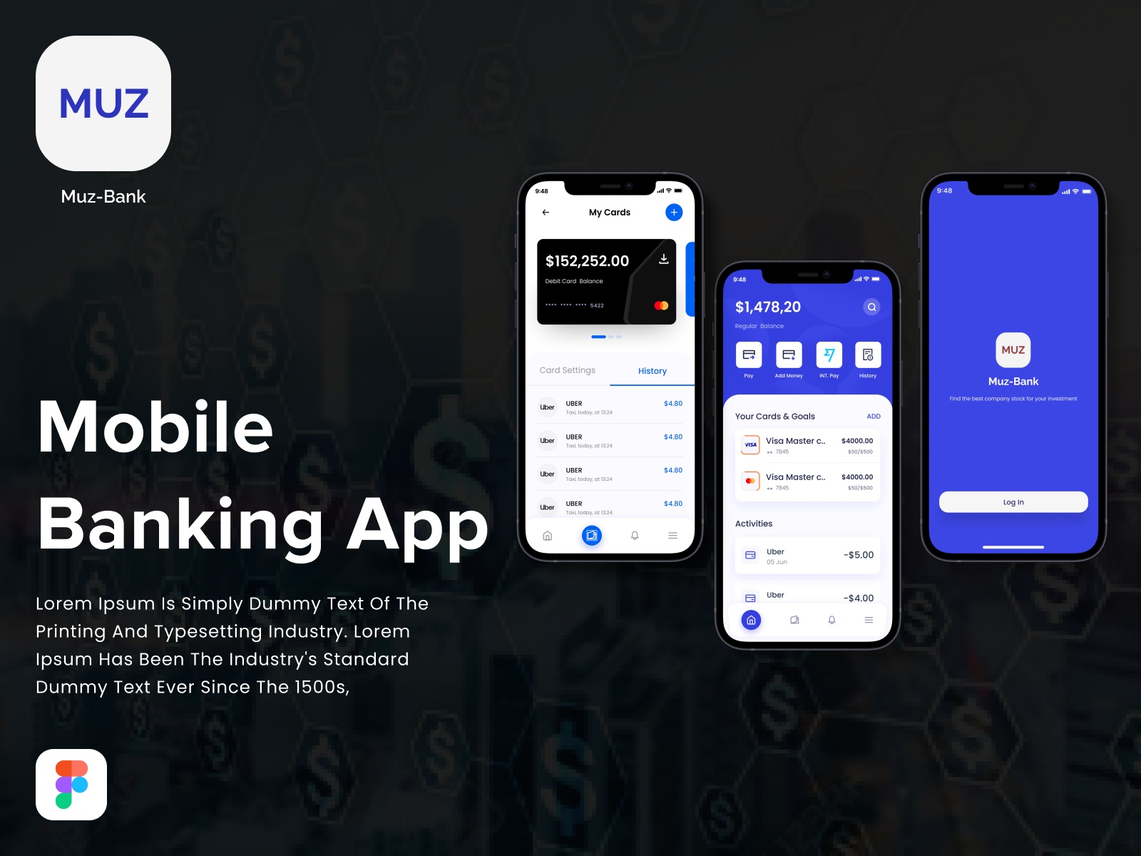 Mobile Banking App design by Houston It Developers on Dribbble