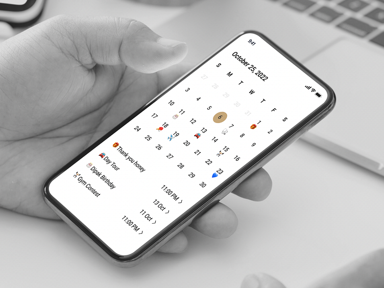 Sleek Calendar Branding Design by Ashik 🕸 on Dribbble