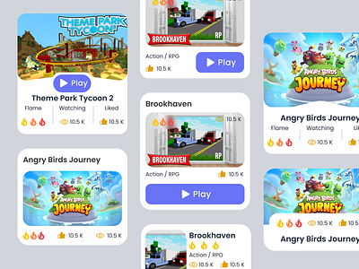 Mobile Game Card Design by Nurul Amin on Dribbble