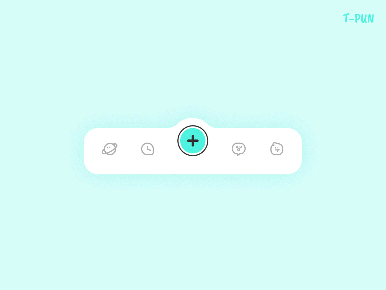 Animated Tab Bar for Peipei App by T-Pun on Dribbble