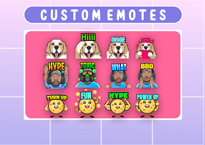 Boy Emotes designs, themes, templates and downloadable graphic elements ...