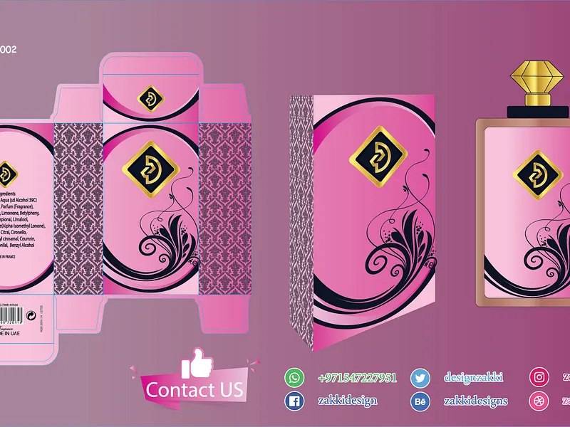 Perfume Box designs, themes, templates and downloadable graphic ...