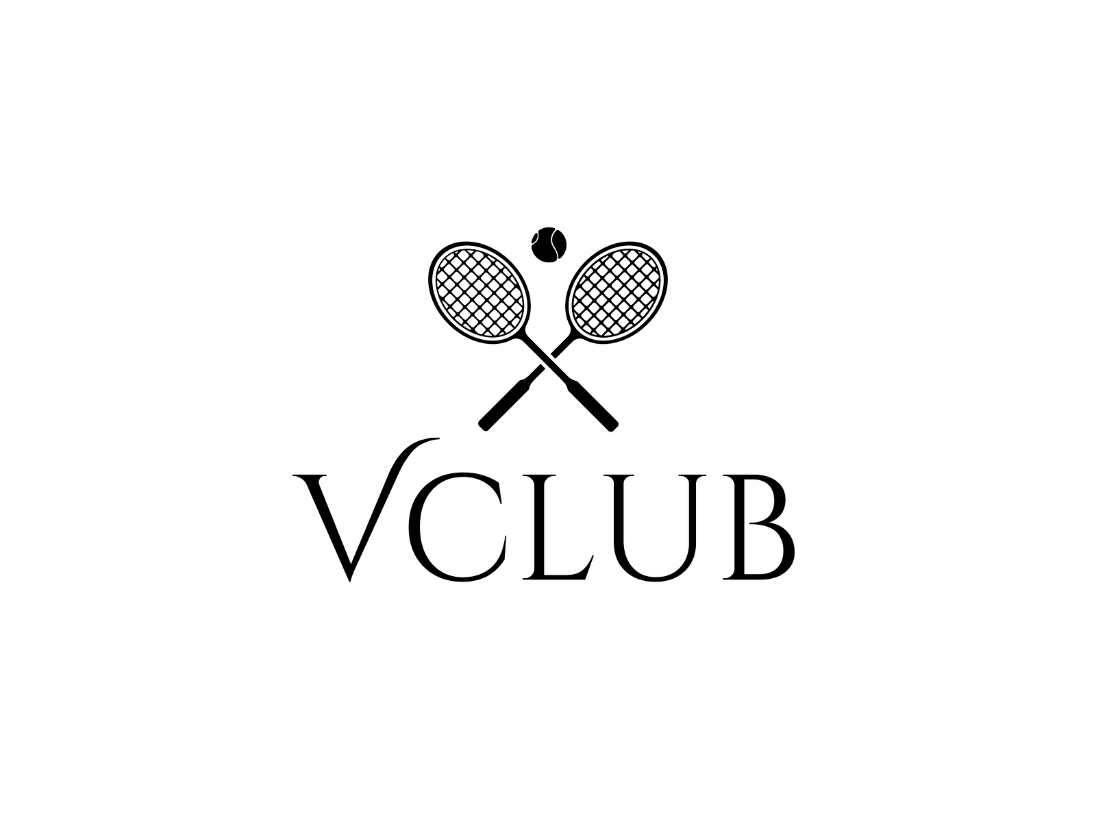 VClub Logo by Mari on Dribbble