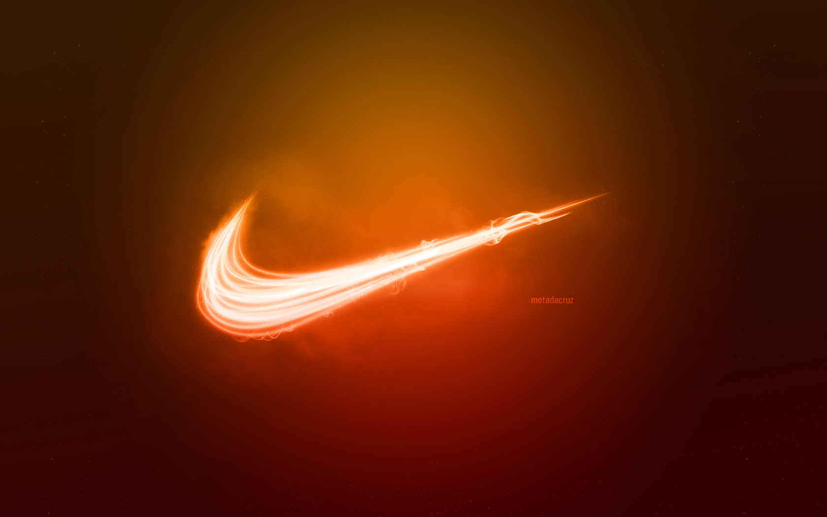 Flaming Nike Logo