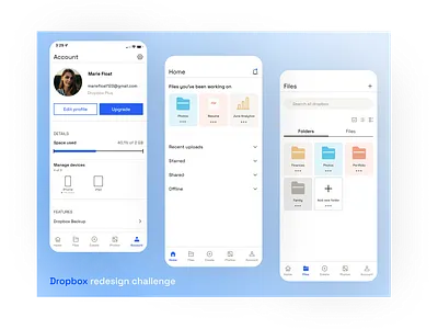 File Storage App designs, themes, templates and downloadable graphic ...