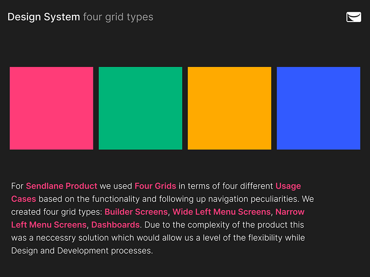 Sendlane Platform – Grid System by Anna Meleshina for Balkan Brothers ...