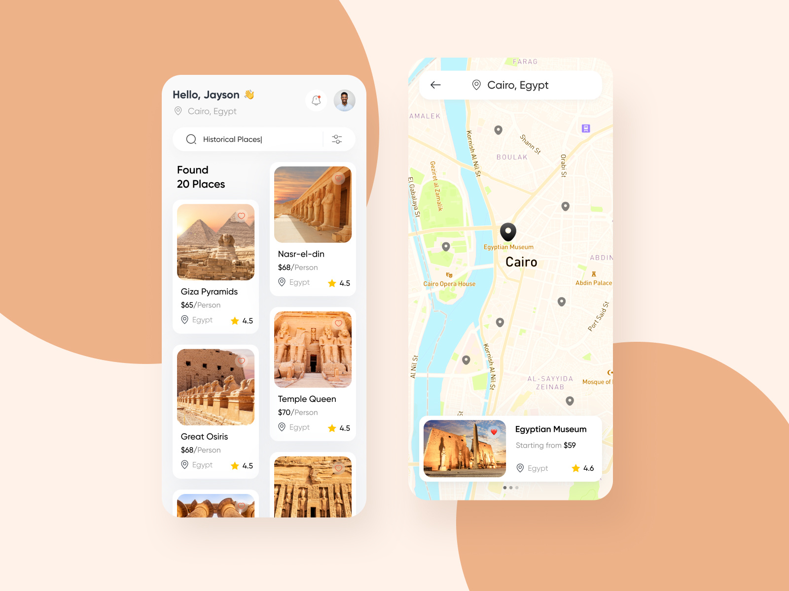 Travel App Design by Sajib Das Supriyo on Dribbble