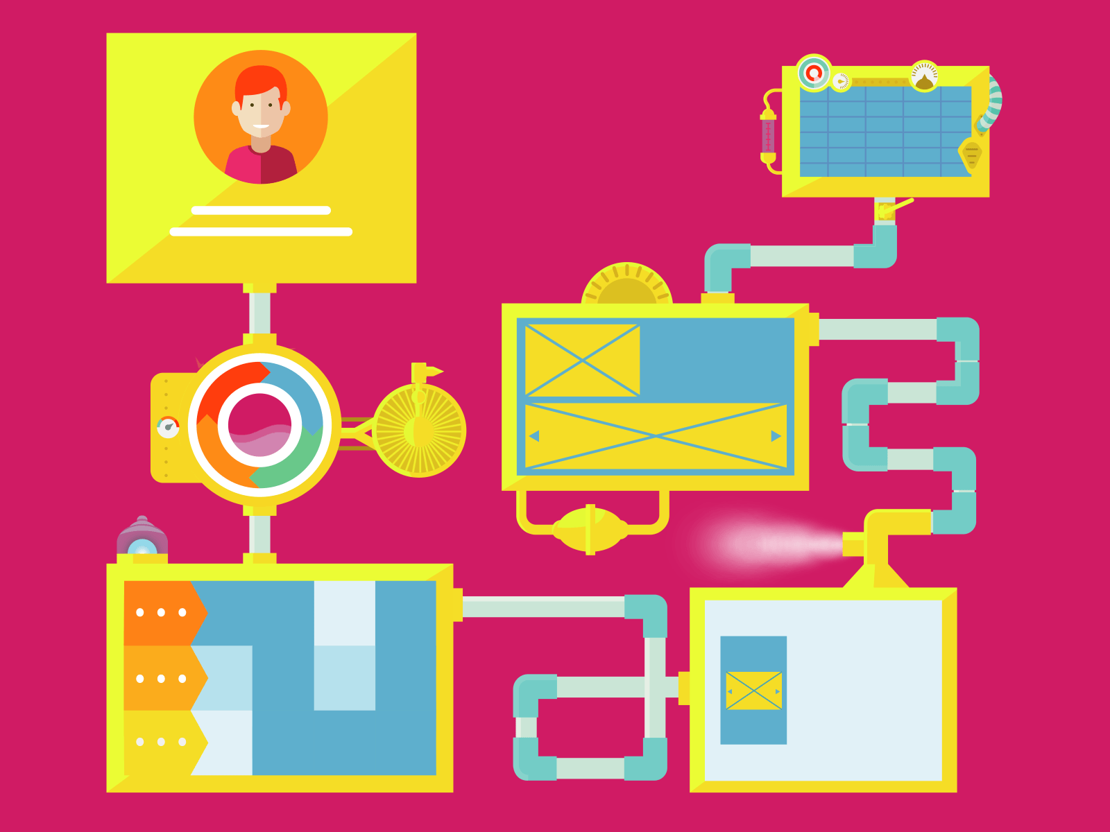 Digital frameworks process Gif for We Love Digital by Harry Flaherty on ...