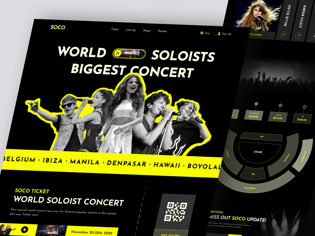 Music Website designs, themes, templates and downloadable graphic ...