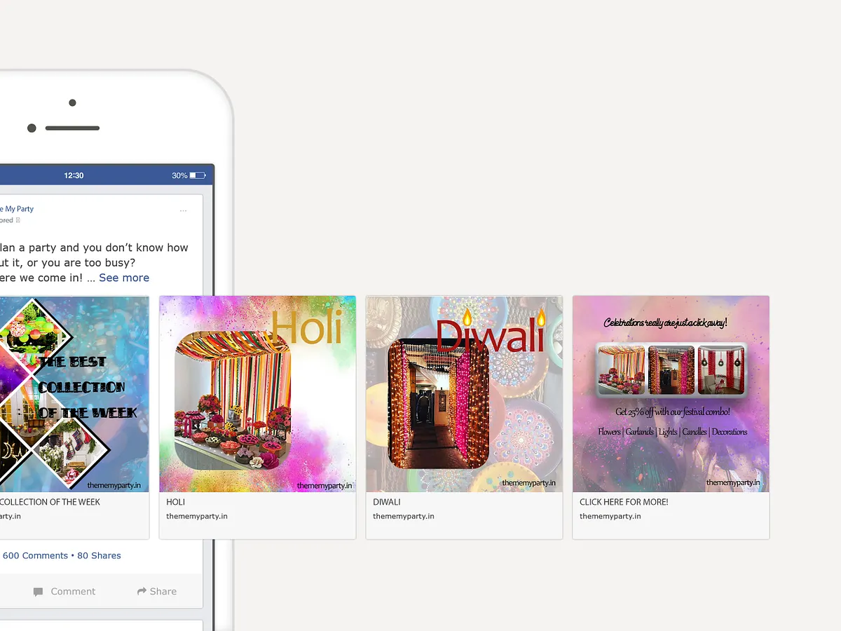 Browse thousands of Facebook Carousel Ad Mockup images for design ...