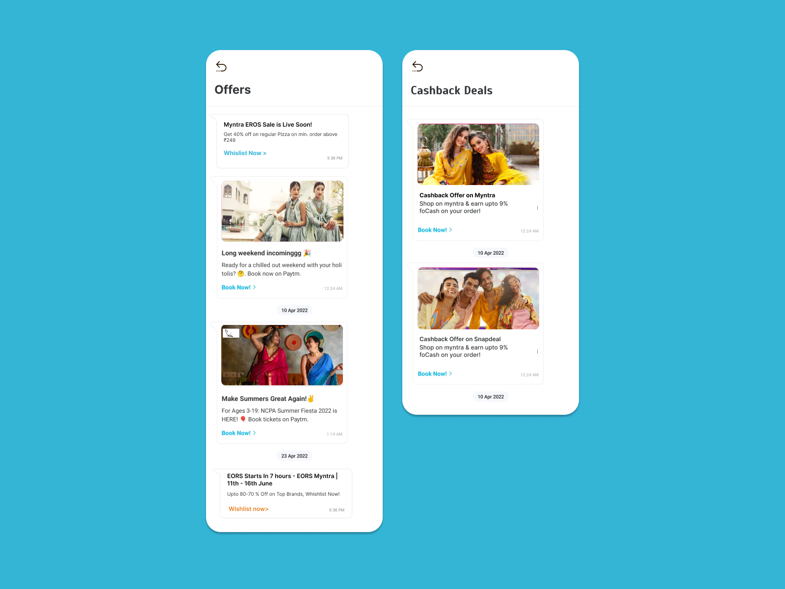 Notification UI by Anuj kumar on Dribbble